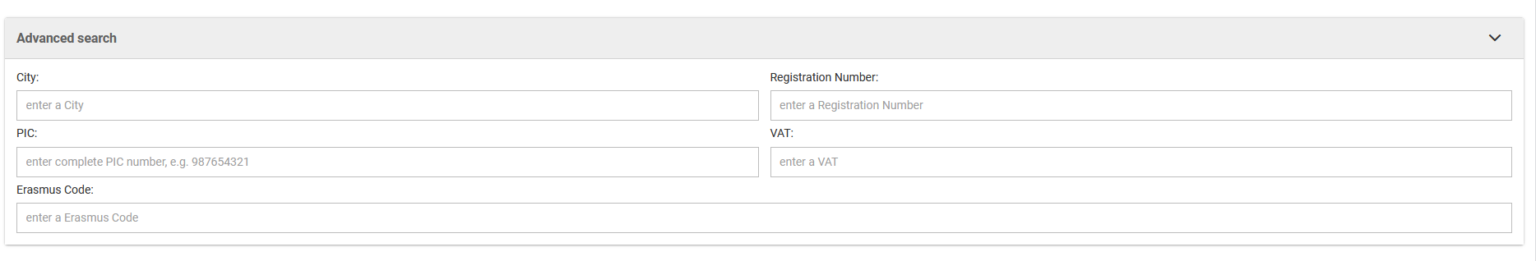 How to find the PIC number of an organization? - EU Funds
